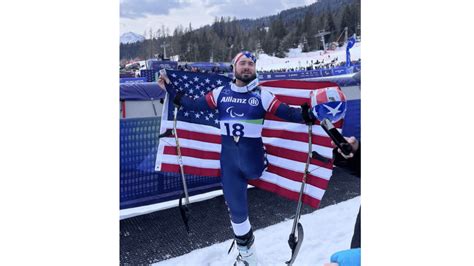 Rock Star Of The Paralympics Usas Patrick Halgren Gets Silver