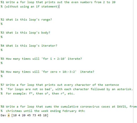solved 1 write a for loop that prints out the even numbers