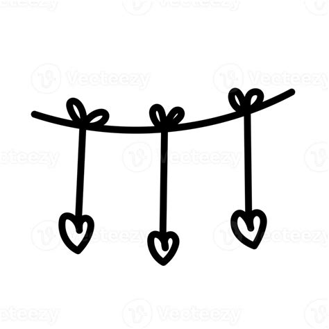 Cute Outline Doodle 26477430 Png