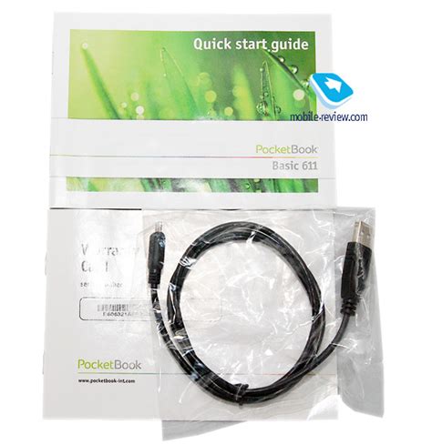Mobile-review.com Обзор электронной книги PocketBook Basic 611