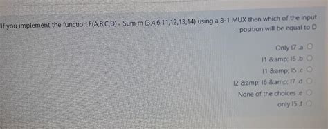 solved if you implement the function f a b c d sum m