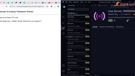 How To Run HTML Code In Visual Studio Code Example Codes DProgramming University