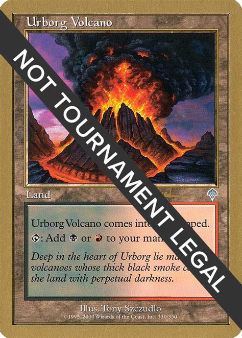 Urborg Volcano 2001 Antoine Ruel Inv World Championship Decks