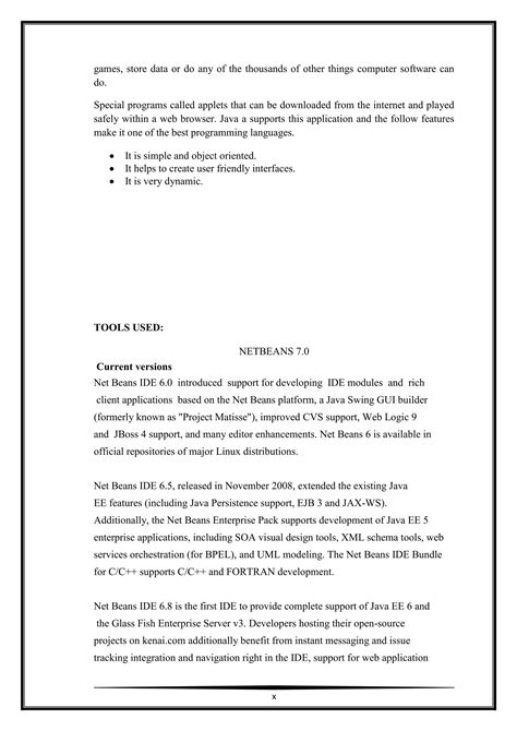 project report of social networking web sites docx social