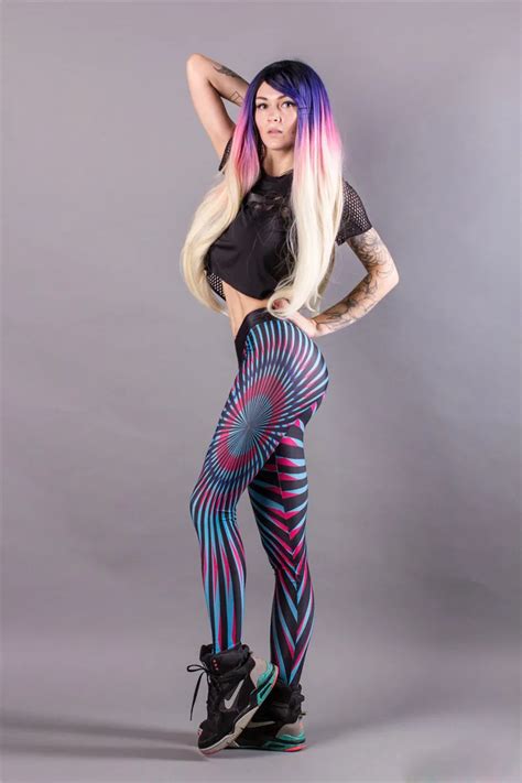 Yoga Legging Pants For Shemales And Crossdressers Sexy Printed Design