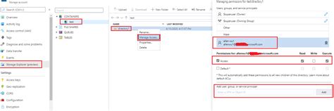 Get Specific User Permissions On Azure Data Lake Gen2 ACL Stack