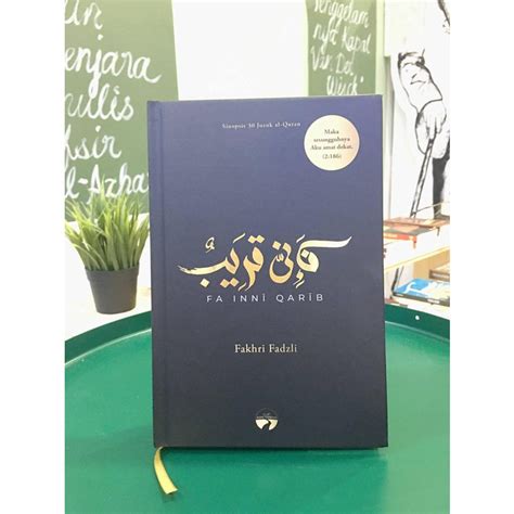 Fa Inni Qarib Hard Cover Fakhri Fadzli Jejak Tarbiah Shopee Malaysia