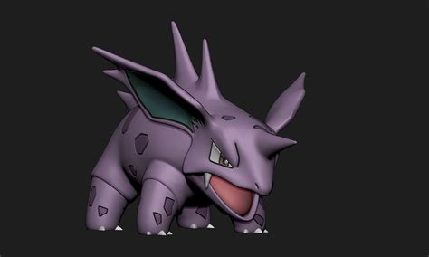 Pokemon Nidorino Con 2 Poses Edream Makers
