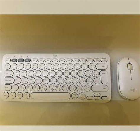 Клавиатура беспроводная с мышкой Logitech Москва Комьютерные аксессуары и комплектующие