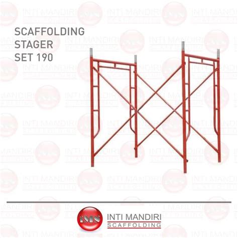 Jual Set Scaffolding Set Stager Scaffolding 170 Cm 190 Cm Set 190 Cm Jakarta Utara