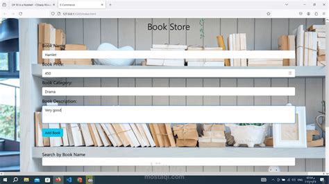 Book Store Using Html Css Javascritbootstrap مستقل