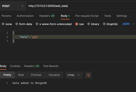 sending data from a flask app to mongodb database geeksforgeeks