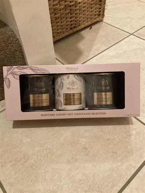 Whittard Of Chelsea Hot Chocolate 360g White Milk And Dark 120g Of