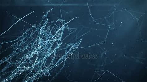 Abstract Motion Background Digital Plexus Data Networks — Stock Video © Paralondigital 204450330
