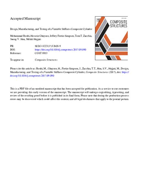 Pdf Design Manufacturing And Testing Of A Variable Stiffness