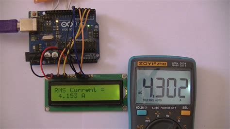 AC DC Current Measurement With Arduino And LTSR NP OFF