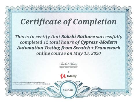 Sakshi Rathore On Linkedin Cypress Automationtesting