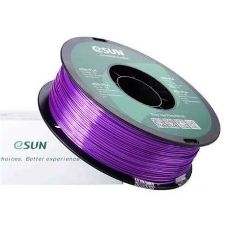 Fdm Premium Esun 3d Printer Filament Esilk Pla Purple 175mm At Rs