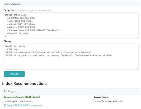Understanding Postgres Gin Indexes The Good And The Bad