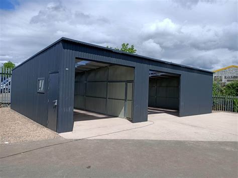 39ft X 26ft 12m × 8m Double Metal Workshop Secure Uk