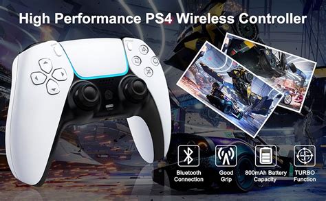 Amazon Com Wireless PS4 Controller Dualsense Vibration Shock 4 Remote Analog Sticks Controller