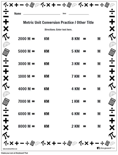 Units Of Measure Worksheets
