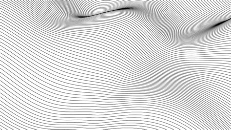 Geometric Conceptual Background Line Curve Wave Vector Image