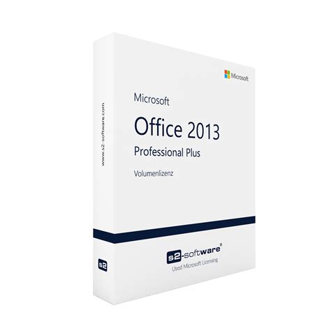 Microsoft Office 2013 Professional Plus -> Used Software