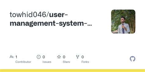 Github Towhid046user Management System Crud Server