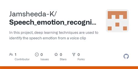 Speech Emotion Recognition SER Preprocessing Audio Ipynb At Main Jamsheeda K Speech Emotion