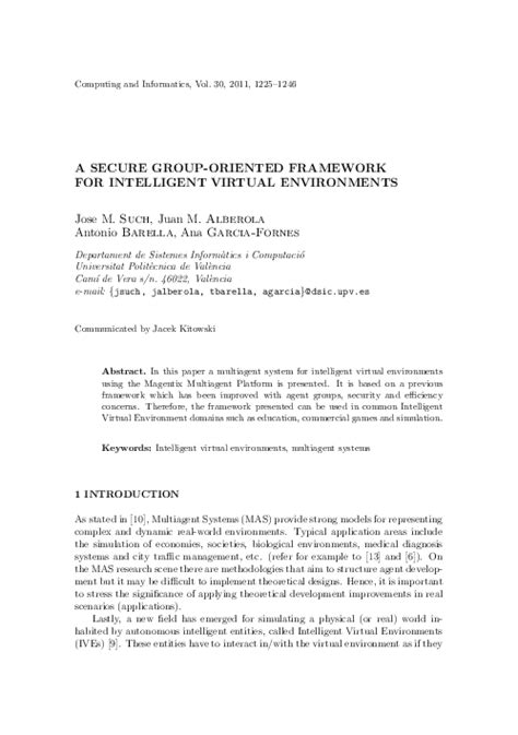 A Secure Group Oriented Framework For Intelligent Virtual Environments