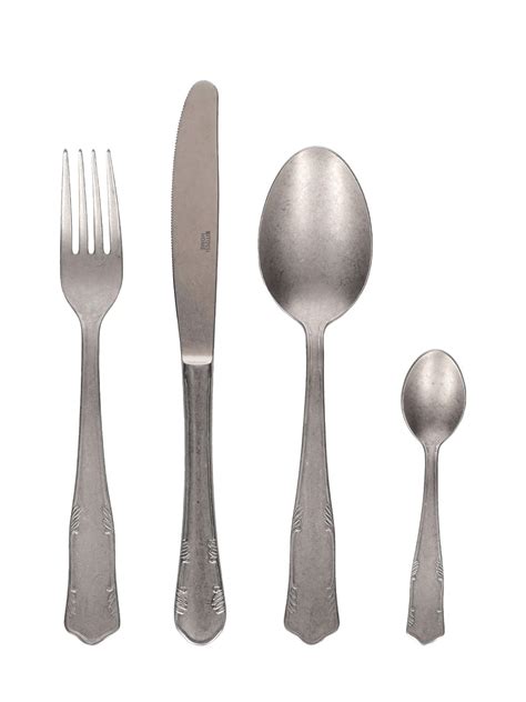 Bitossi Home - 24 piece table set - Silver Matt | Luisaviaroma
