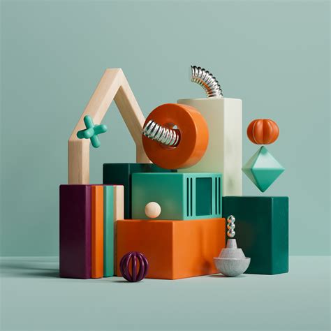 Geometry and Color on Behance