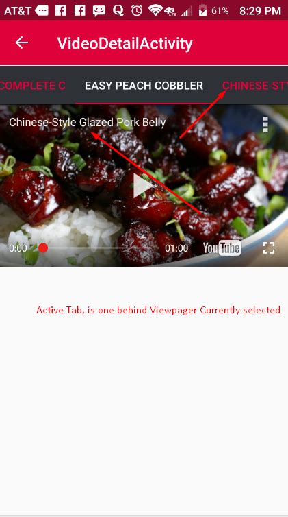 Android Viewpager Not Synched With Tablayout Stack Overflow