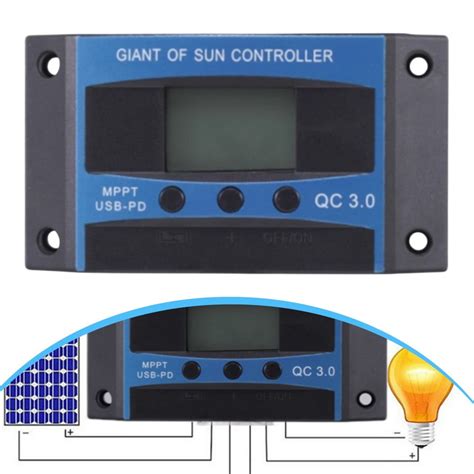 For Solar Panel Controller Dual Usb Mppt Controller For Pwm Control Photovoltaic