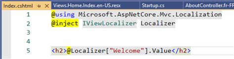 Localization In Aspnet Core 31 Mvc Stack Overflow
