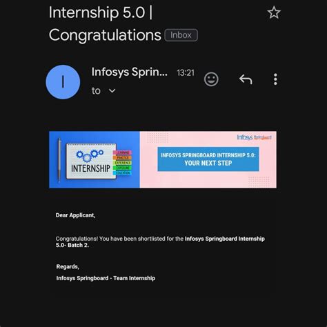 Akshat Mishra On Linkedin Internships Infosys Infosysspringboard