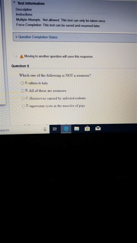 solved test information description instructions multiple