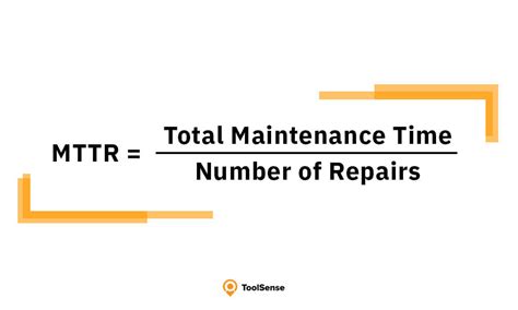 What Is Mean Time To Repair Mttr Toolsense