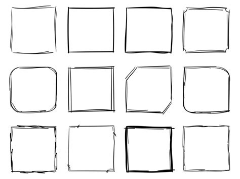 Sketch Border Vector