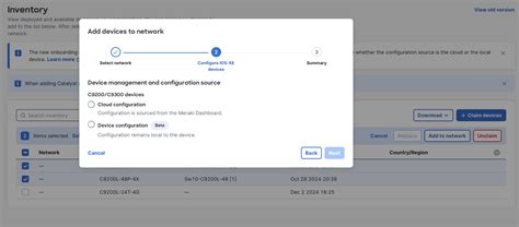 Cloud Management With Ios Xe Cisco Meraki Documentation