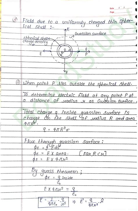Electric Charges And Fields Class 12 Physics Chapter 1 Notes