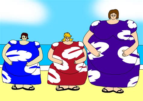 Fat Zachary Robyn And Rapunzel By Blairscartoons On Deviantart