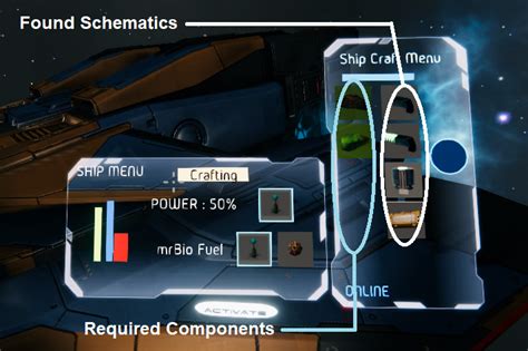 Crafting Ui Rwarpedspacegame