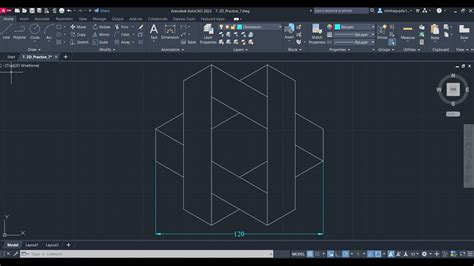 Optical Illusion Drawing In Autocad Youtube
