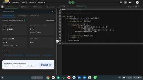 Usmaan Ansari On Linkedin 100daysofcode Java Dsa Gfg Logic