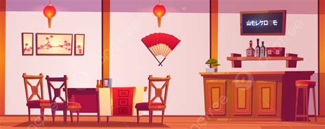 중식당 인테리어 바 카페 초롱 빨간 내부 Png 일러스트 및 벡터 에 대한 무료 다운로드 Pngtree