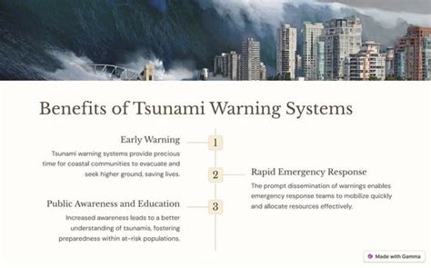 Tsunami Warning System Presentationn Pdf