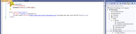 Introduction To Asp Net Core Razor Pages