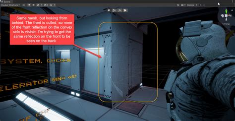 why do reflection probes invert curved reflective surfaces how to